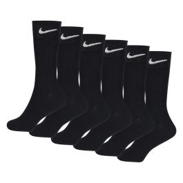 Shop Nike Everyday Cushioned Training Socks Black 3 Pack | Studio