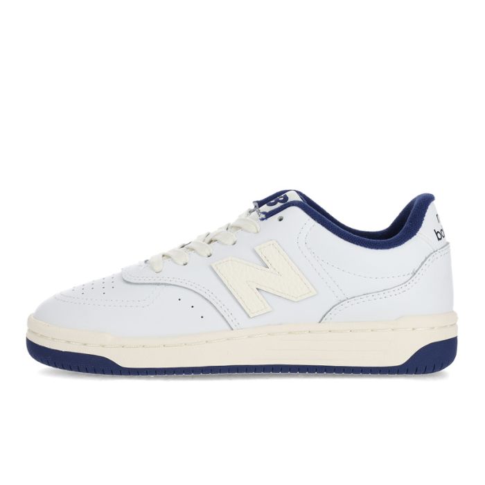 New Balance 80 Sneaker Youth White/Navy/Sea Salt | Studio 88