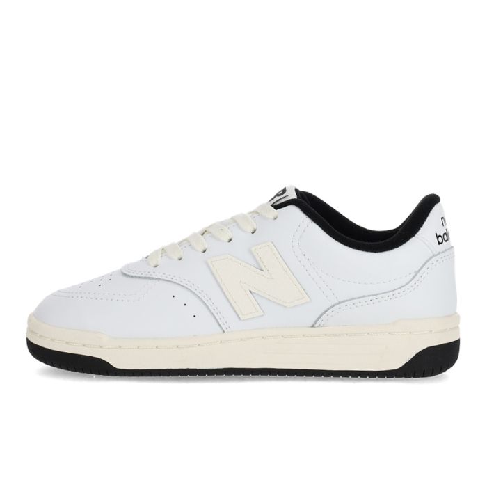 New Balance 80 Sneaker Youth White/Sea Salt | Studio 88