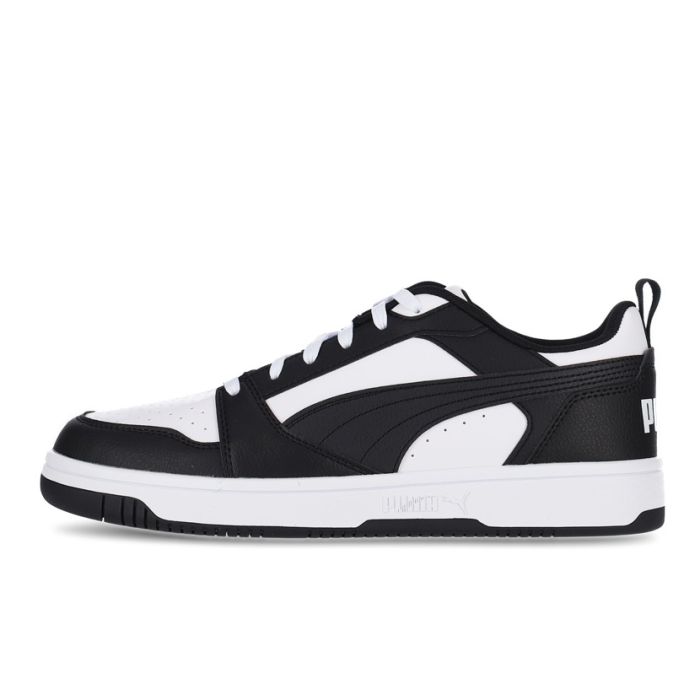 Puma Rebound V6 Low Mens Shoes White/Black| Studio 88