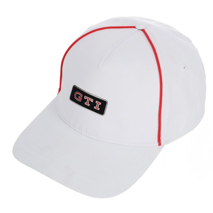 Volkswagen 6 Panel Piping Detail GTI Cap White | Studio 88
