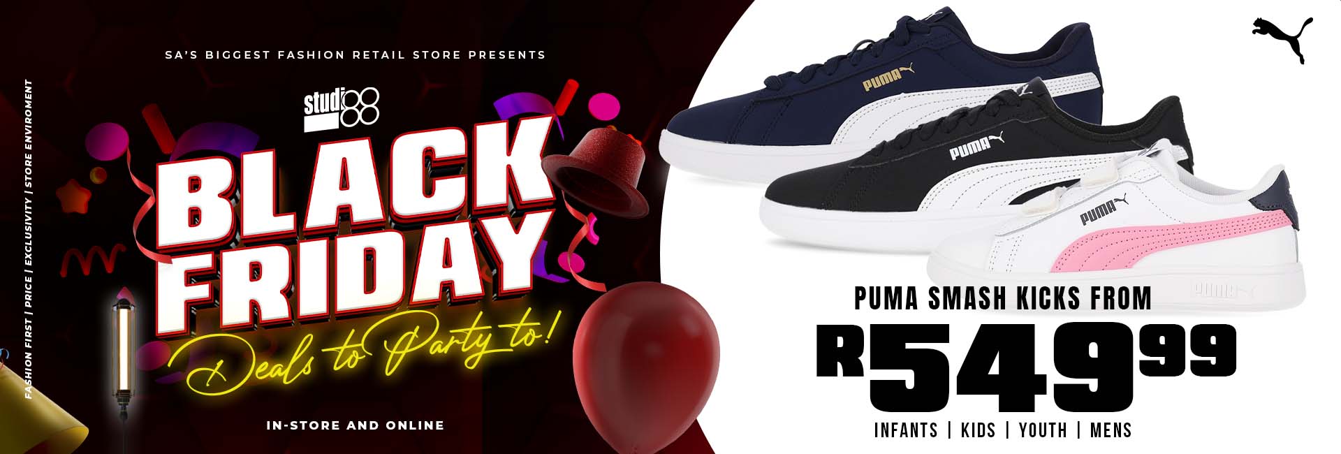 Shop Sneakers, Footwear and Clothing Online | Studio 88